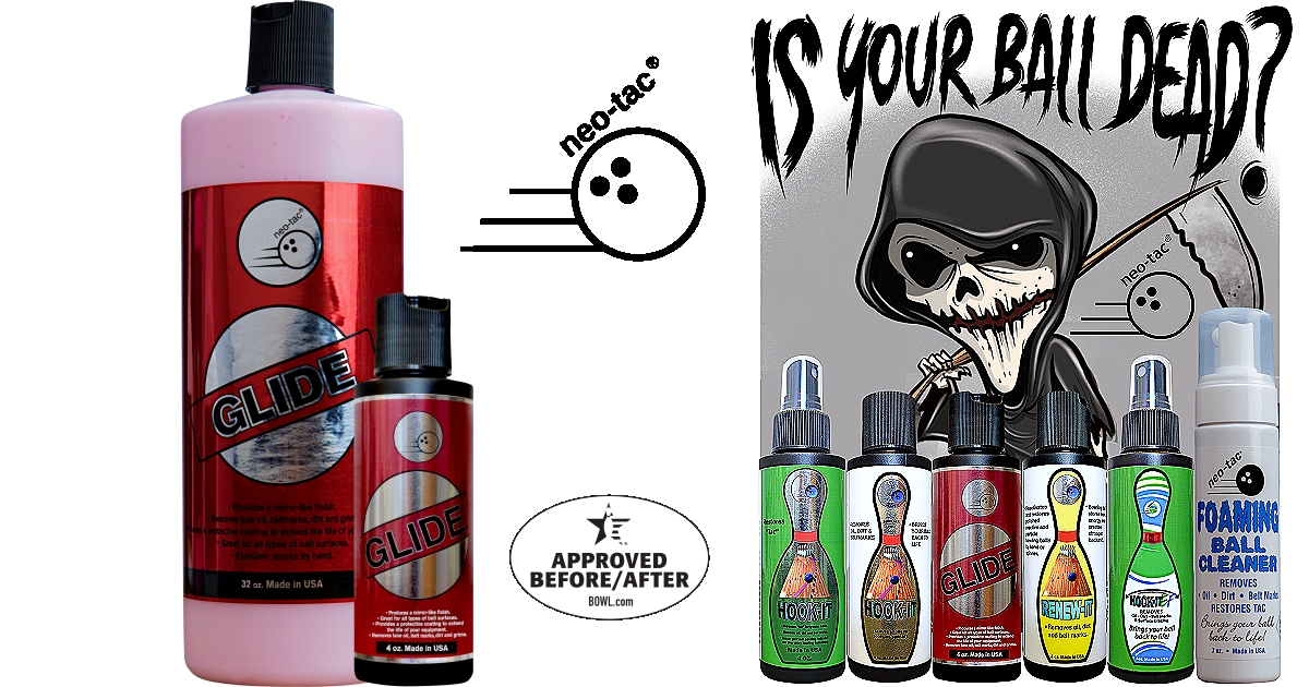 Glide | Bowling Ball Polish | Neo Tac | USBC Approved